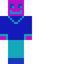purple and blue | Minecraft Skin
