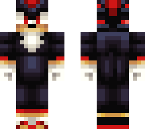 Shadow The Hedgehog | Minecraft Skins