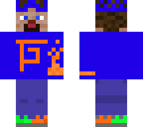 STEVE TECHNO GAMERZ | Minecraft Skin