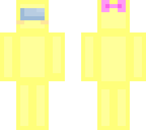 yellow crewmate | Minecraft Skin