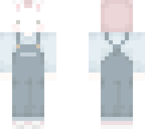 bunny mask boy | Minecraft Skin