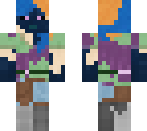 Corrupted Alex | Minecraft Skin