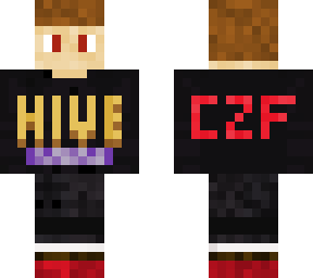 Custom The Hive MC | Minecraft Skin