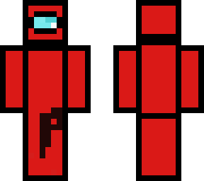 Red Minecraft Imposter | Minecraft Skin