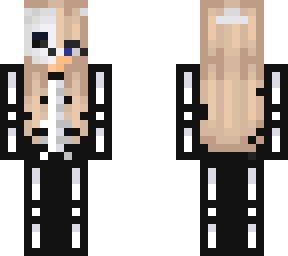 Skeleton Girl | Minecraft Skin