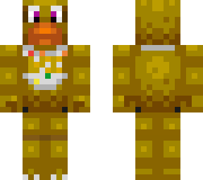 Chica Plush (or life size Chica Plush) | Minecraft Skin