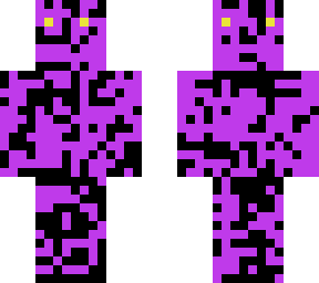 Corrupted Black Shadow | Minecraft Skin