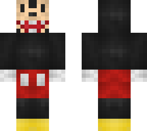 Cursed Mickey Mouse | Minecraft Skin