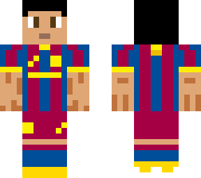 FC Barcelona 2010-2011 kit | Minecraft Skin