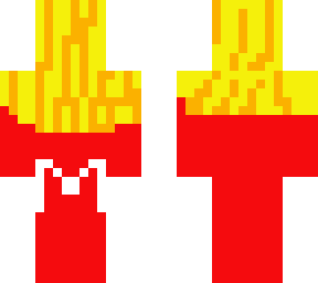 french fries :> | Minecraft Skin