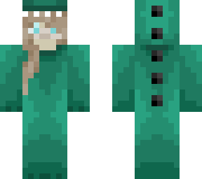 Girl in Green Dino Wunzee | Minecraft Skin