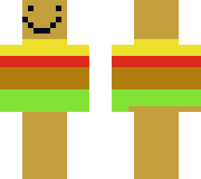 Krabby Patty for Spongebob | Minecraft Skin