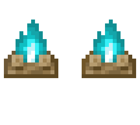 Minecraft soul campfire | Minecraft Skin