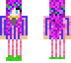 Pogo Auronplay Mujer | Minecraft Skin