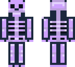 Purple Skeleton | Minecraft Skins