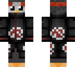 Akatsuki penguin | Minecraft Skin