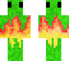 Green Fire | Minecraft Skins
