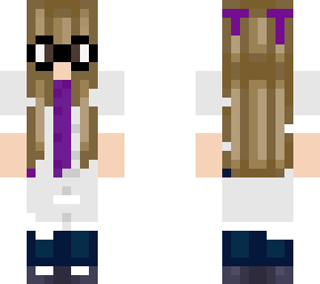 Purple tubbs science | Minecraft Skin