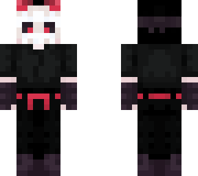 red skeleton | Minecraft Skin