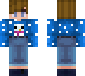 Snowman Boy for the Winter time | Minecraft Skin