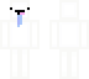 White Shaded Noob | Minecraft Skin
