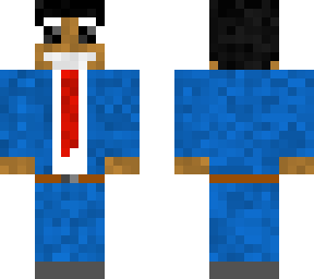 BdoubleO with a suit | Minecraft Skin