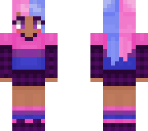 bi pride skin | Minecraft Skin