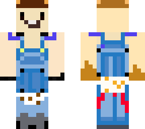 Cleetus, albert flamingo, with back design | Minecraft Skin