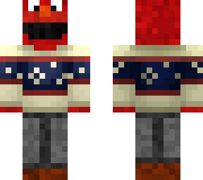 Elmo Christmas | Minecraft Skin