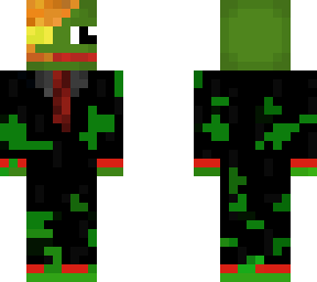 halloween pepe | Minecraft Skins