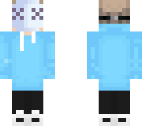 Kaws mask | Minecraft Skin