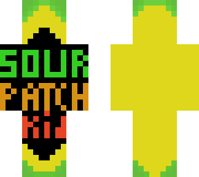 sour patch kids revised | Minecraft Skin