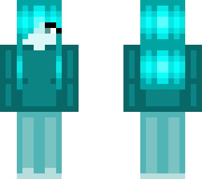 Teal Girl | Minecraft Skin