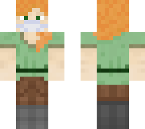 Alex with Mask | Minecraft Skin