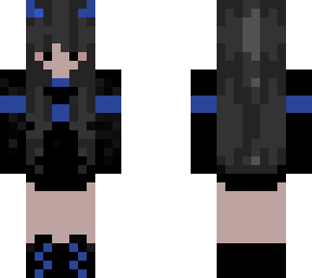 blue devil | Minecraft Skin