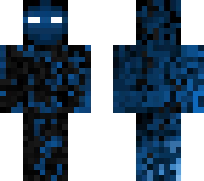 dark blue skin | Minecraft Skin