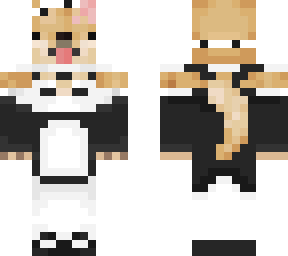 doge maid new version | Minecraft Skin
