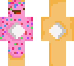 Donut man | Minecraft Skin