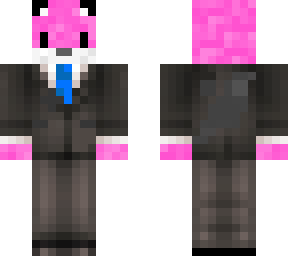 Pink fox | Minecraft Skin