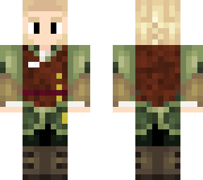 Plains Elf Male shopkeep 1 | Minecraft Skin
