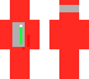 Red Crewmate | Minecraft Skin