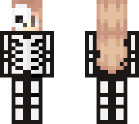 Skeleton girl | Minecraft Skin