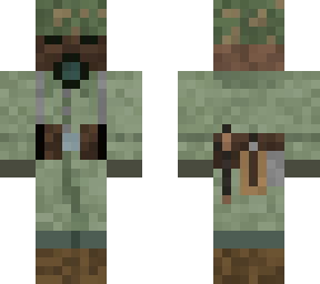 ww1 German w/gas mask | Minecraft Skin