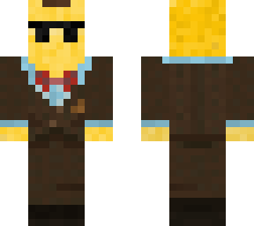agent peely | Minecraft Skins