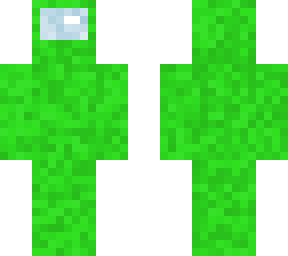 Among Us Lime Crewmate | Minecraft Skin