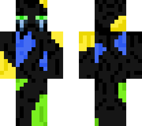 enderman noob roblox ender cry tears green eyes cries crying blue yellow green | Minecraft Skins