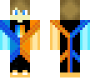 Fire and Ice skin | Minecraft Skin