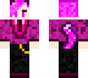 Formal Pink cat | Minecraft Skin