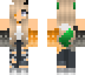 Halloween Furry Fox | Minecraft Skin