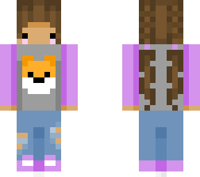 Purple Fox | Minecraft Skins